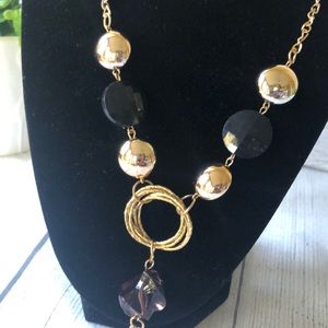 Chaps | Jewelry | Chaps New Statement Necklace Beads Goldtone | Poshmark